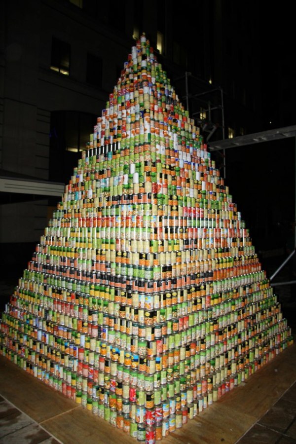 Pyramid O’ Cans | KristenAcosta.com