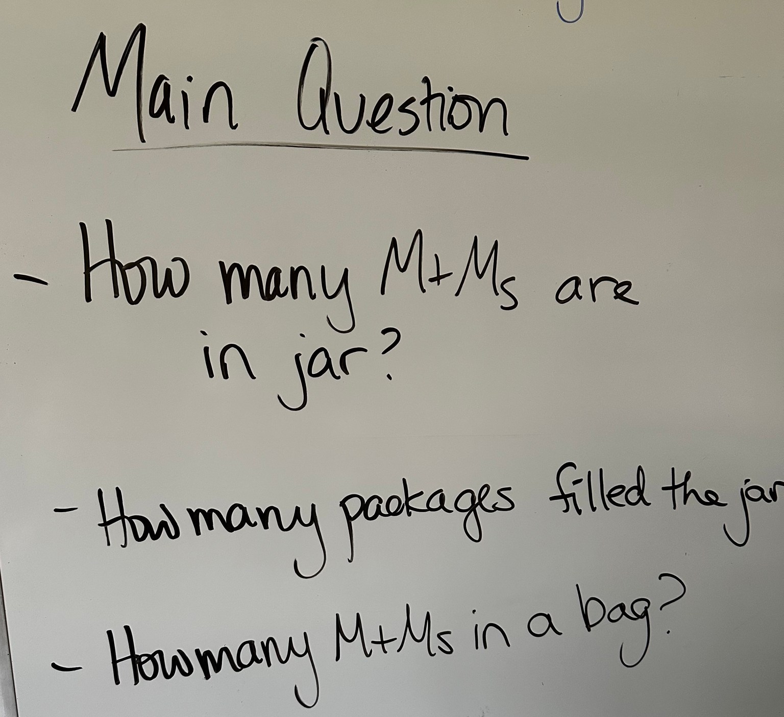 M&M Jar Answers Explained | KristenAcosta.com